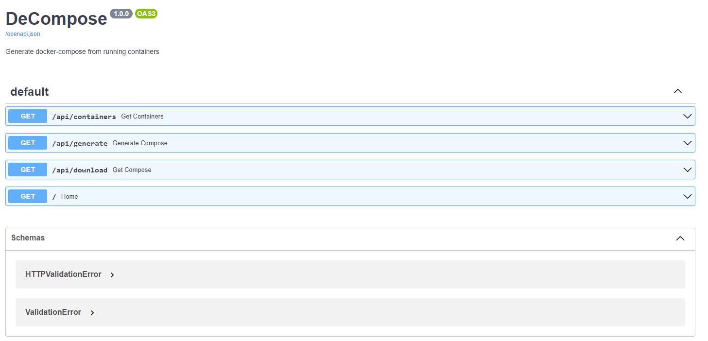 Decompose Generate Docker Compose For Any Container Dockeril